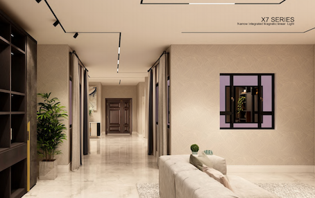 Modern Design Surface Mounted Track Light Linear LED Spotlights 230V ...