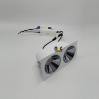 LED Downlight Recessed with frosted diffuser 12w 20w 30w high power